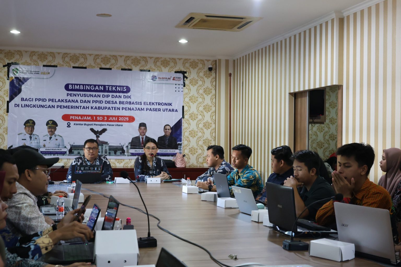 Diskominfo PPU Gelar Bimtek Penyusunan DIP dan DIK untuk PPID Pelaksana dan Desa - RADAR IBUKOTA